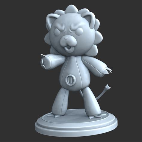 Kon Modified Soul Bleach 3d Model 3d Printable Cgtrader