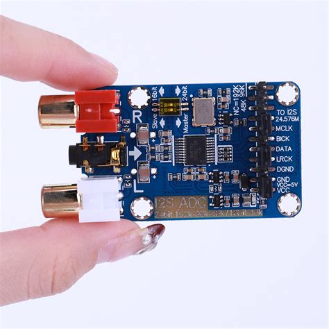 anifcas i2s adc audio i2s capture card module master slave mode