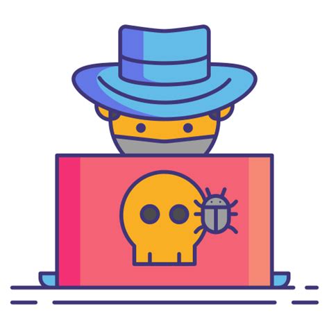 Hacker Flaticons Lineal Color Icon