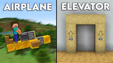 Top 4 Redstone Builds And Tricks Minecraft Youtube