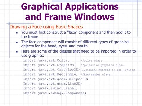 Ppt Java Concepts Chapter 2 Graphical Applications Powerpoint Presentation Id5444203