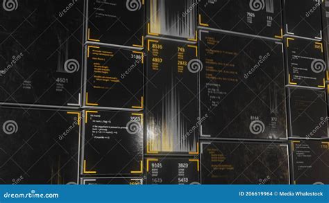 Blocks Of Abstract Program Code Are Written And Moved In The Virtual Space Of Moving Panels