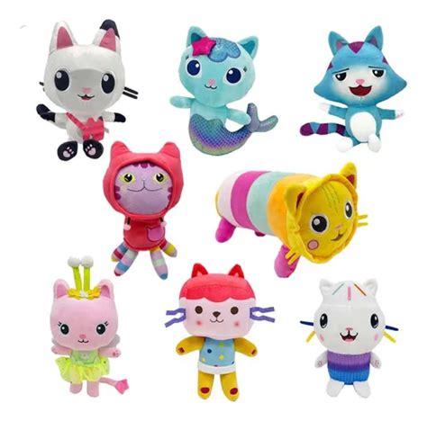 Peluche Gabbys Dollhouse Gaby Toy House Gato Para 8 Piezas Cuotas