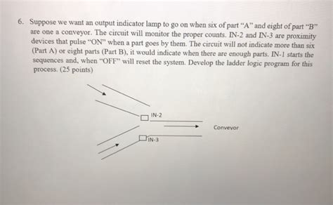6 Suppose We Want An Output Indicator Lamp To Go On