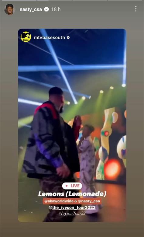 Inside Nasty Cs Memorable Ivyson Tour Performances Sa Hip Hop Mag