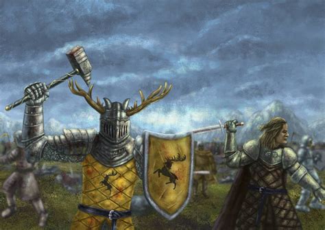 Robert Baratheon And Ned Stark By Silslay567 On Deviantart