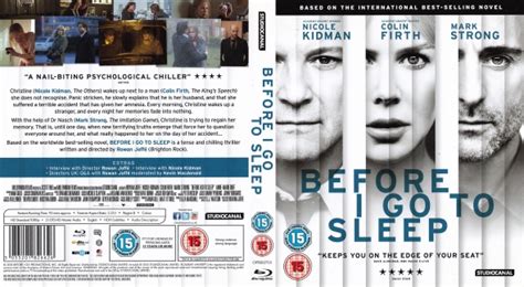 CoverCity DVD Covers Labels Before I Go To Sleep