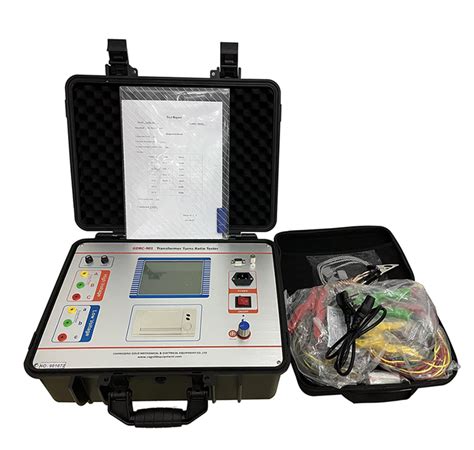 China Cheap Portable Three Phase Transformer Turn Ratio Tester Ttr