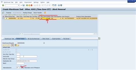 Badi For Warehouse Task T Code O Scwm Mon Sap Community