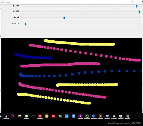 python opencv学习 5创建带调色板的画板 pyqt5 opencv画板 csdn博客
