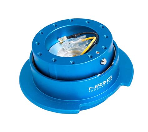 Nrg Quick Release Kit Gen 2 5 Blue Blue Ring Srk 250bl