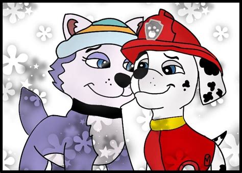 Marshall And Everest Paw Patrol Dogs