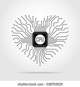 Cpu Heart Images Stock Photos Vectors Shutterstock
