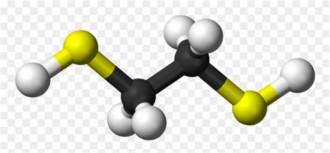Ethane 12 Dithiol 3d Balls Ethanedithiol Clipart 4151009 Pinclipart