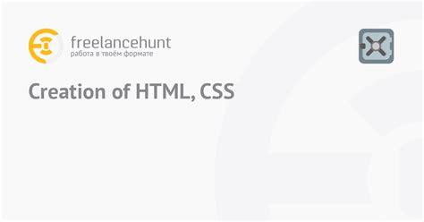 Creation Of Html Css • Freelance Job For A Specialist • Category Html