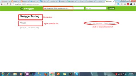Swashbuckle Swagger Integration In WebApi