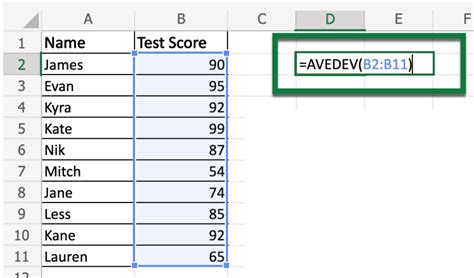 How To Calculate Mad Mean Absolute Deviation In Excel Understanding