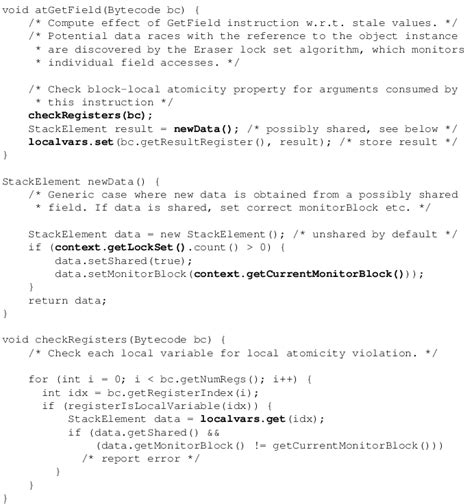 Excerpt Of The Block Local Atomicity Algorithm Simplified Download