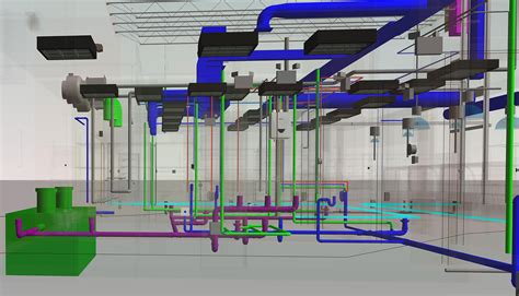 Plumbing Model Revit Mep Modeling Retail Store United Bim