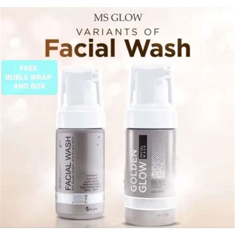 Jual Facial Wash Ms Glow New Packing Barcode Shopee Indonesia