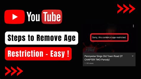 How To Remove Age Restriction On YouTube App YouTube