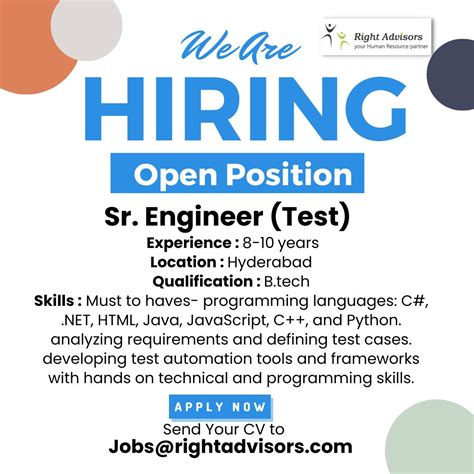 software testing vacancies on linkedin test apitesting automation