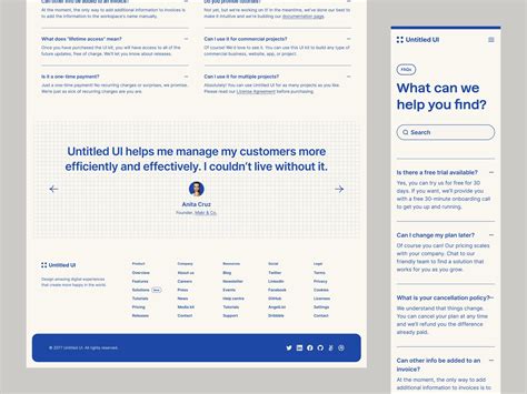 Frequently Asked Questions Faqs — Untitled Ui By Jordan Hughes® On Dribbble