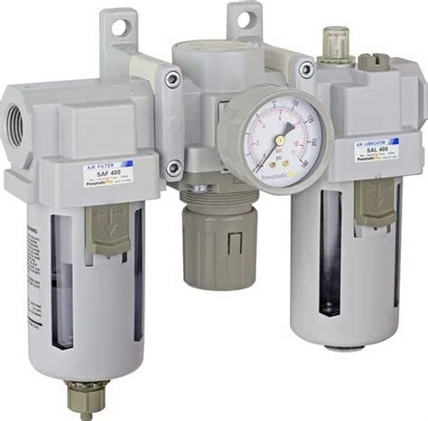 SMC AC N E Z B Inch Filter Regulator Lubricator Air OFF