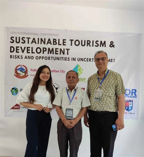 dr basant joshi on linkedin it was great to participate in 12th sustainable tourism and