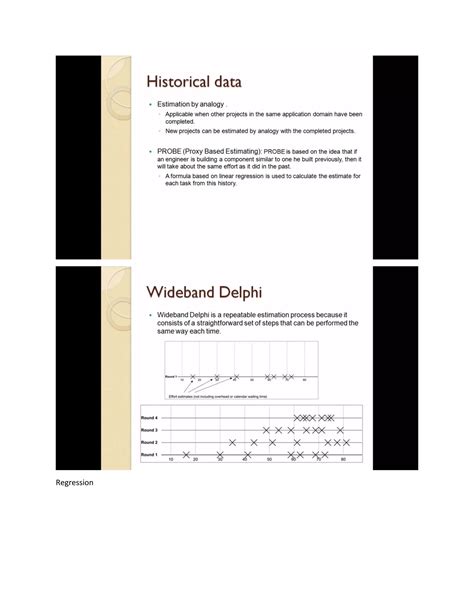 software estimations techniques pdf