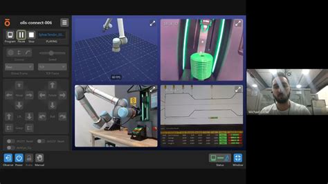 Using A Ur Cobot To Remote Control A Machine Tool Youtube