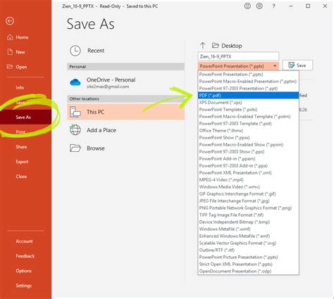 How To Save PowerPoint As PDF File HiSlide Io