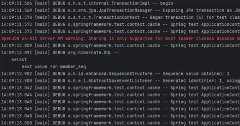 Jpa와 Db 설정 동작확인 강의영상에서 인프런 커뮤니티 질문and답변