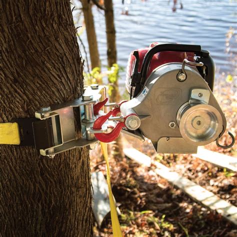 Tree Mount Winch Anchoring System Portable Winch Fr