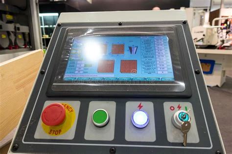 Hmi Operator Touch Panel With Software Low Level Automation Stock