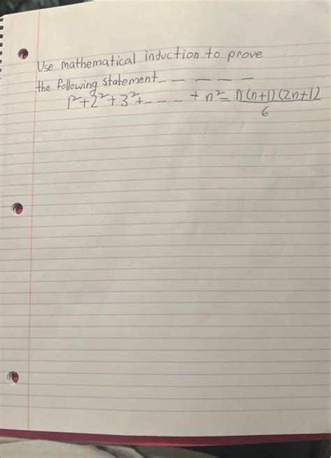 solved use mathematical induction to prove the following