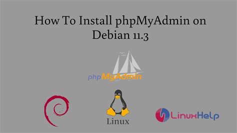 how to install phpmyadmin on debian 11 3 youtube