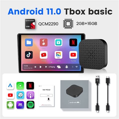 android 11 carlinkit tbox basic netflix ai box wireless android auto c
