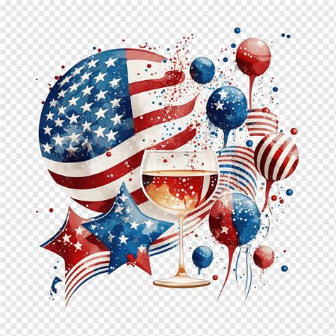 Us Independence Day Fourth Of July Png Pngwing