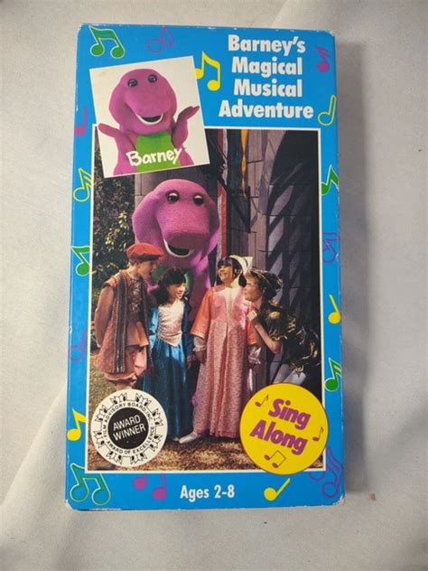 Barney Barneys Magical Musical Adventure Vhs 1993 £1025 Picclick Uk