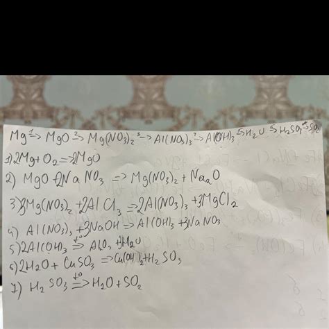 Здійснити ланцюг хімічних перетворень на основі хімічних властивостей вивчених класів