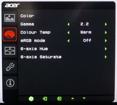 Acer Predator Xr Ck Review Tft Central