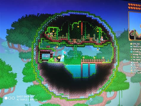 My First Ever Biome Bubble What Do You Guys Think Rterraria