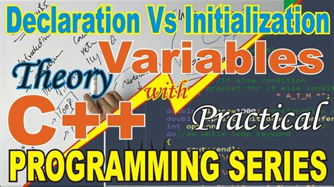 variable assignment and initialization in c programming theory