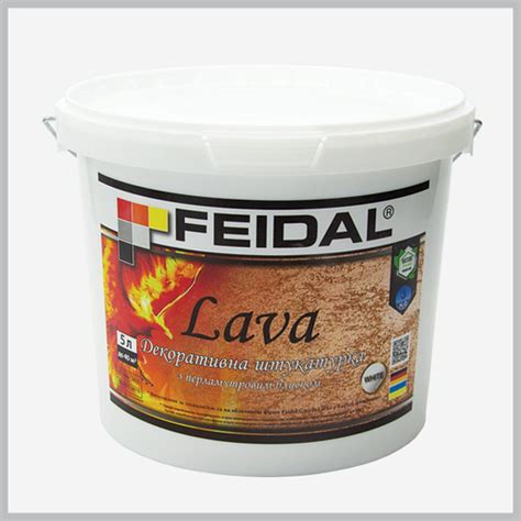 Краска декоративная Feidal Lava 1л - Тонированная, цена 666.75 грн ...