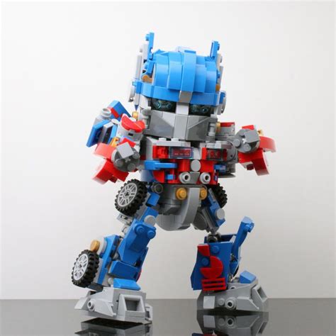 Lego Moc Optimus Prime Transformers By Choidambaek Rebrickable