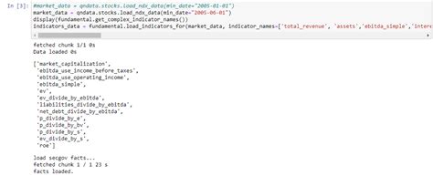 how to use complex indicator in fundamental data quantiacs community