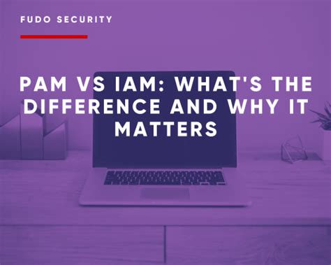 PAM Vs IAM What S The Difference And Why It Matters Fudo Security