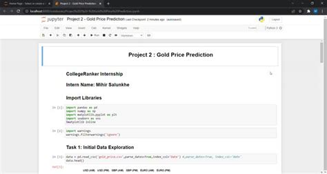 [video] mihir salunkhe on linkedin project internship datascience