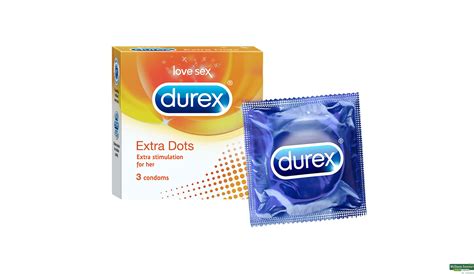 Buy Durex Love Sex Condoms Extra Dots 3 Pcs Online At Best Price